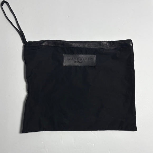 Burberry | Bags | Burberry Brit Black Nylon Travel Toiletry Makeup Bag ...